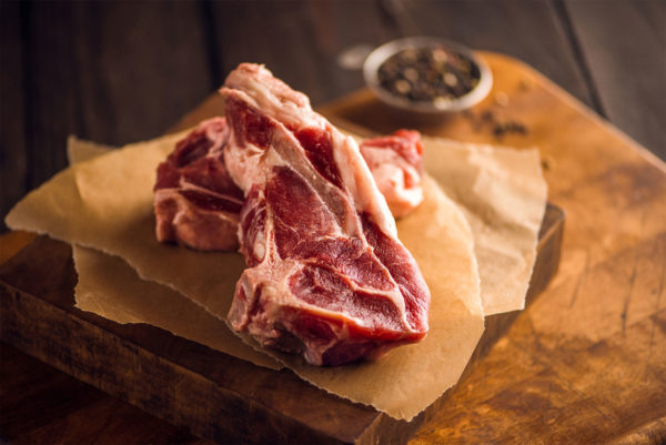 Wild Boar Pork Chop - Bar 3 Ranch